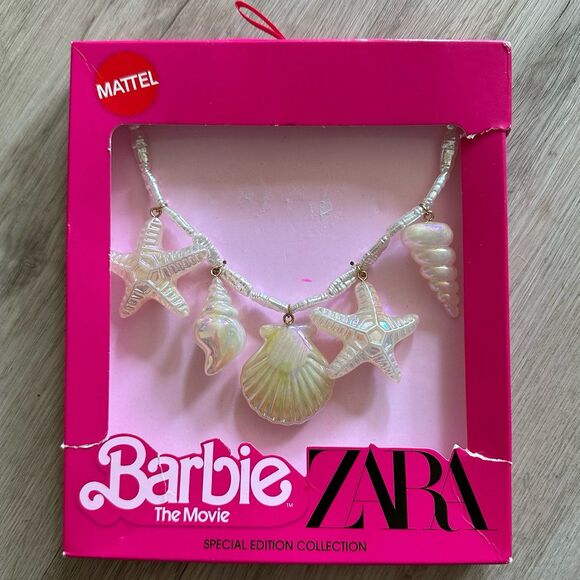 Zara | Jewelry | Barbie Zara Collab Seashell Necklace Special Movie ...